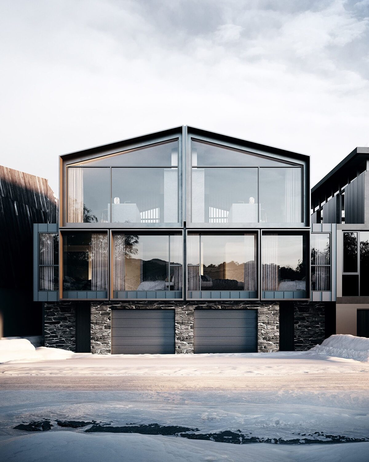 Split Stone Chalet | Stab Studio